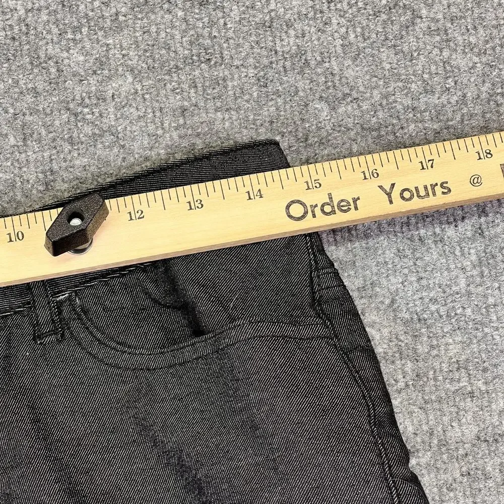 Prana | Jeans | Prana Flannel Lined Jeans Womens 2 26 Gray Dark Wash ...